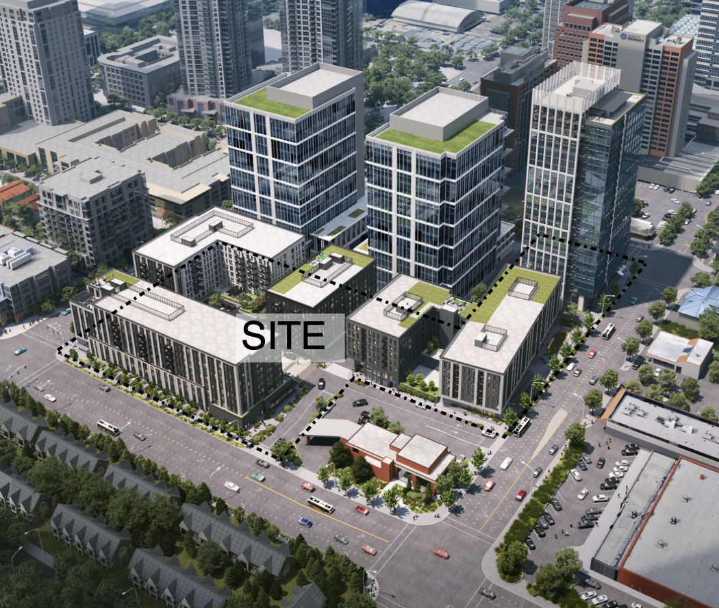 4-Building Mixed-Use Project Seeks Approval on Bellevue Way - Downtown ...